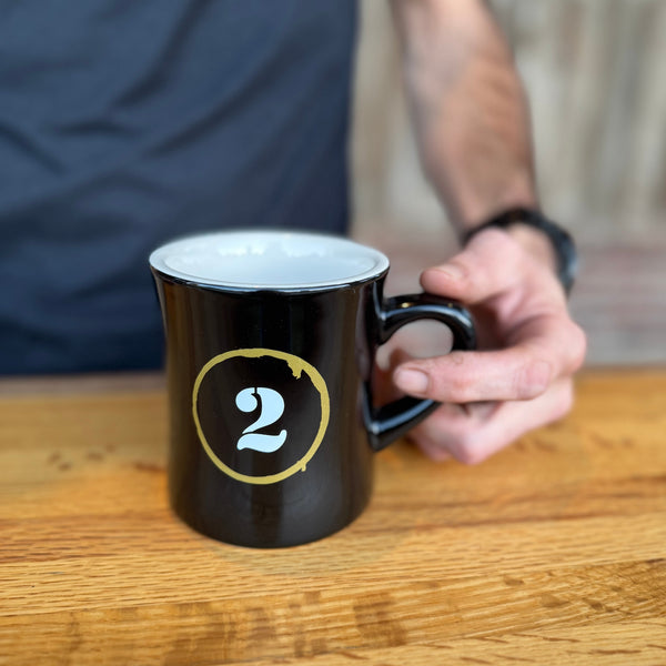coffee snob diner mug - DoubleShot Coffee Company