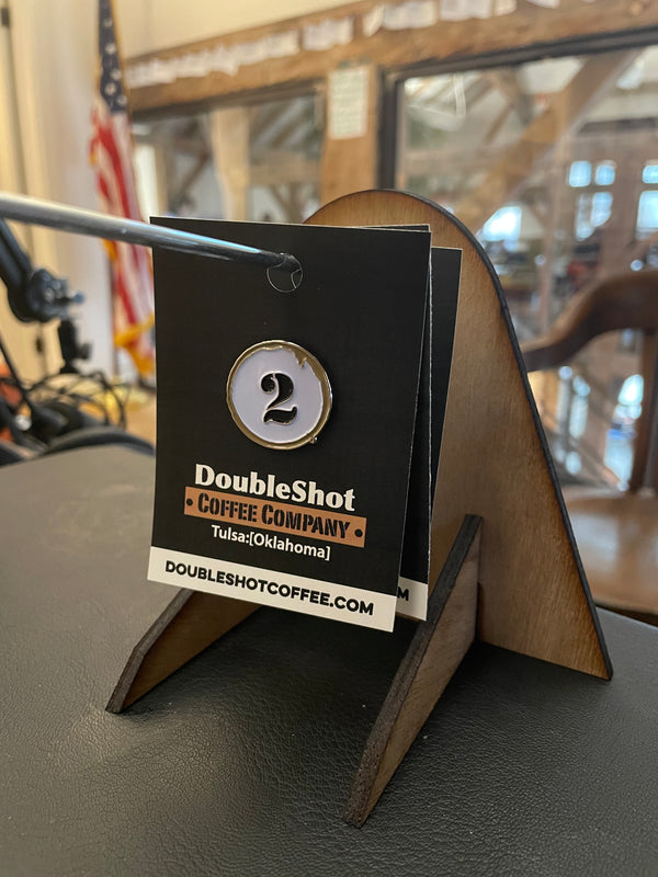 Icon Commitment Pin - DoubleShot Coffee Company